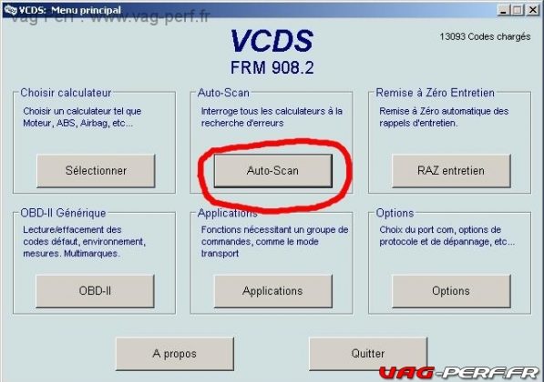 Tutoriel Vag-com et VCDS : Effacer les codes défaut - Vag-Perf