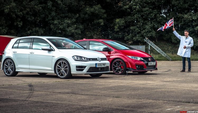 Vidéo Top Gear Golf R vs Civic Type R 2015 - Vag-Perf
