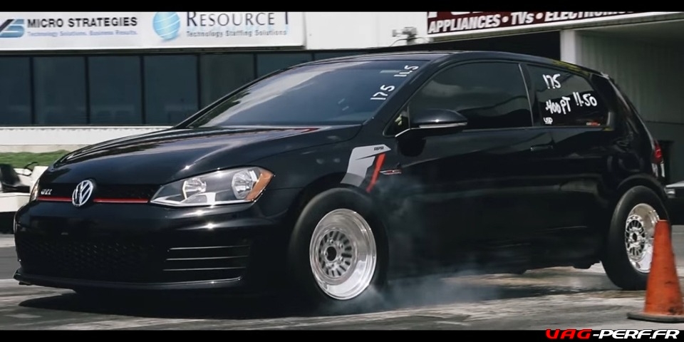 La Golf MK7 GTI 2.0 TSI EA888 Gen de Tyler signe un 10.89 secondes ...