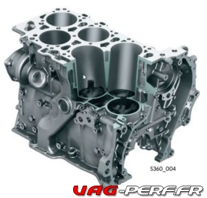 Le Moteur Volkswagen Audi 3.6 FSI VR6 EA390