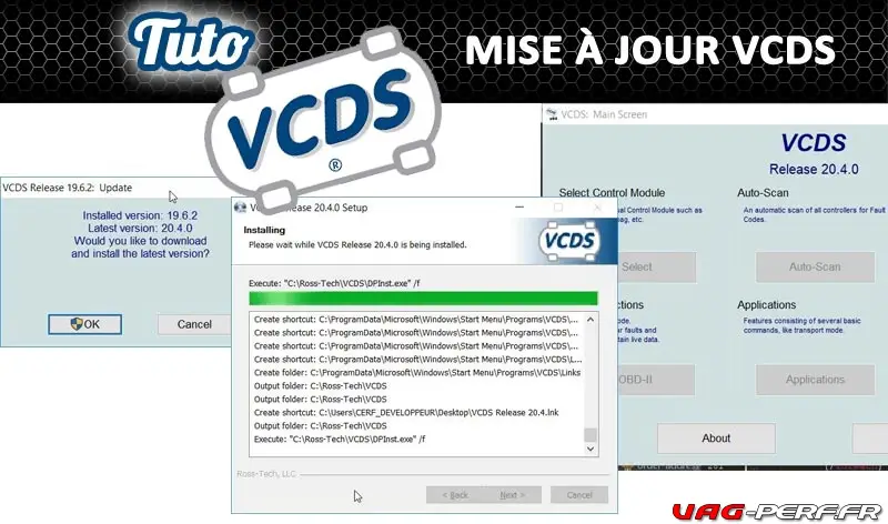 Mise à jour du VCDS : nouvelle version 20.4 pour votre VAGCOM - Vag-Perf