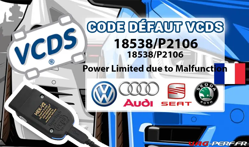 Code Défaut - 18538/P2106 Throttle Valve Actuator Module (J338): Power ...